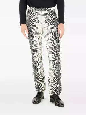 Roberto Cavalli Tigress-print Trousers