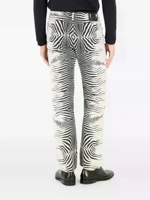 Roberto Cavalli Tigress-print Trousers