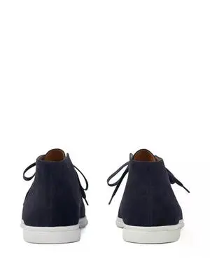 SCAROSSO Suede Sneakers - Blue