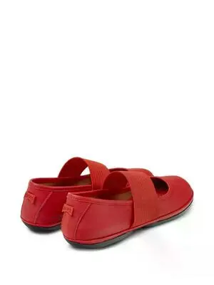 Camper Right Nina Ballerina Flats - Red