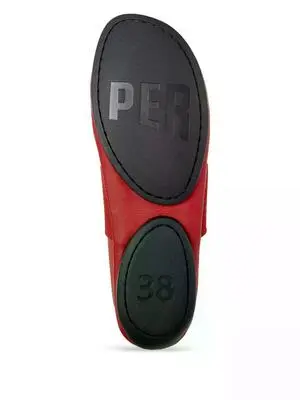 Camper Right Nina Ballerina Flats - Red