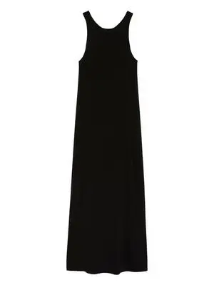 Black Sleeveless Maxi Dress