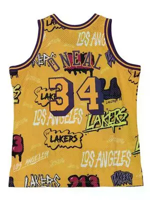 Mitchell & Ness La Lakers 1996 Shaquille O'neal Swingman Jersey - Yellow