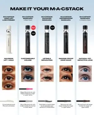 MAC COSMETICS Stack Elevated Mascara - Black Stack