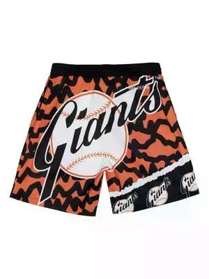 Mitchell & Ness Nba San Francisco Giants Jumbotron 2.0 Sublimated Shorts