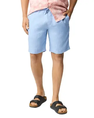 Rodd & Gunn Linen 9" Resort Shorts - Chambray