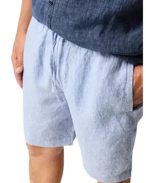Rodd & Gunn Linen 9" Resort Shorts - Denim