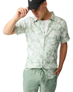 Rodd & Gunn Linen 9" Resort Shorts - Hunter