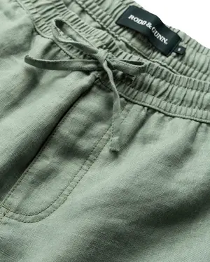Rodd & Gunn Linen 9" Resort Shorts - Hunter
