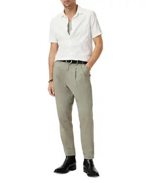 John Varvatos Sean Textured Short Sleeve Shirt