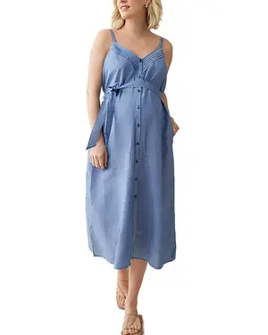 Blue Maternity Dresses
