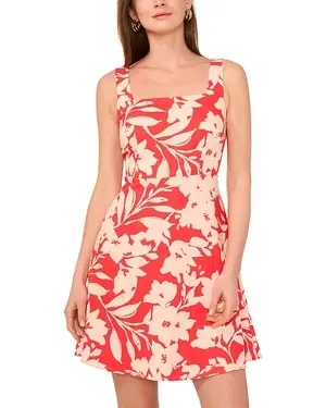 Vince Camuto Square Neck Day Dresses