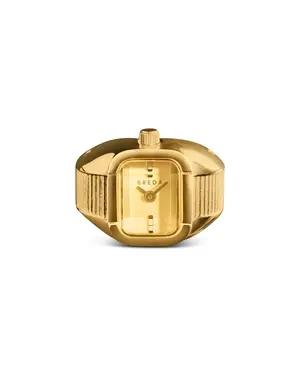 BREDA Nocturne Expandable Ring Watch, 16mm - Gold/gold