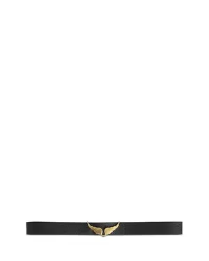 Zadig&Voltaire Rock Reversible Belt - Noir
