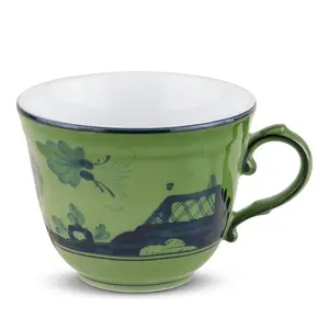 GINORI 1735 Oriente Italiano Coffee Cup - Green