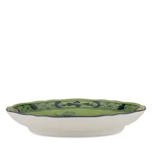 GINORI 1735 Oriente Italiano Malachite Coffee Saucer - Green