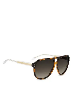 Isabel Marant Étoile Pilot Sunglasses, 60mm - Havana