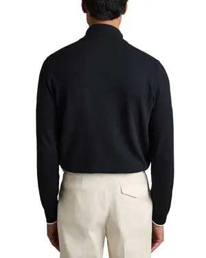 REISS Long Sleeve Zip Sweater