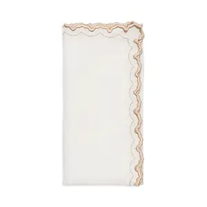 KIM SEYBERT Arches Napkin - White/natural