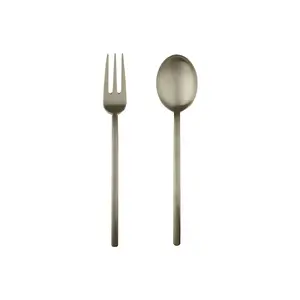 MEPRA Due 2-piece Serving Set - Ice Champagne