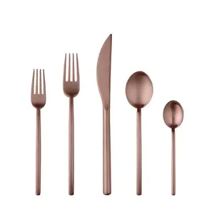 MEPRA Due Ice Bronze 20-piece Flatware Set, Service For 4 Ice Bronze
