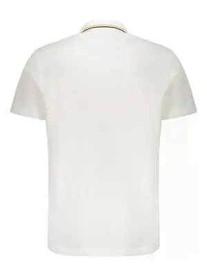 Versace Short Sleeve Cotton Polo Shirt - White