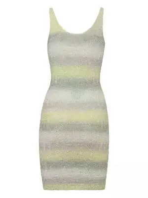 Philipp Plein Striped Mini Dress