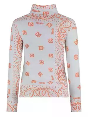 Rhude Printed Stretch Top