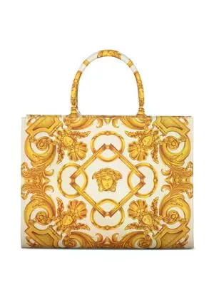 Versace Medusa Barocco Tote Bag - Neutrals