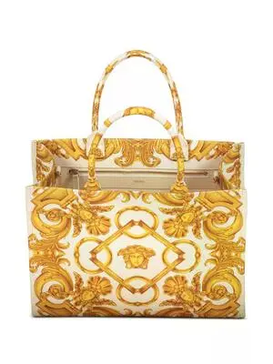 Versace Medusa Barocco Tote Bag - Neutrals