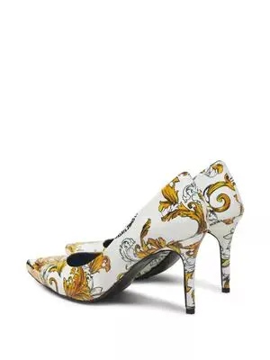 Versace Printed Pumps