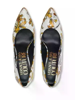 Versace Printed Pumps