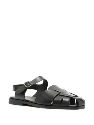 LIDFORT Leather Caged Sandals
