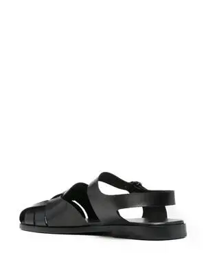 LIDFORT Leather Caged Sandals