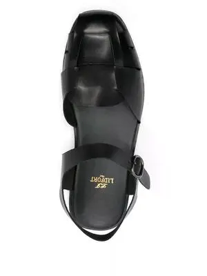 LIDFORT Leather Caged Sandals