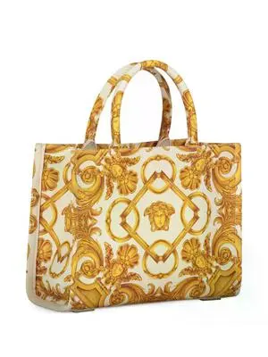 Versace Medusa Barocco Tote Bag - Neutrals