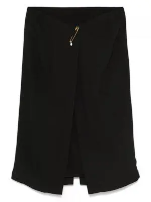 Carven Black Wash Skirts