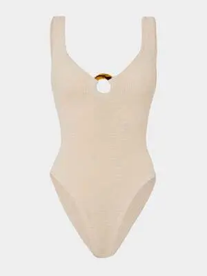 Hunza G Celine One Piece Swimsuit - Blush