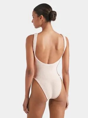 Hunza G Celine One Piece Swimsuit - Blush