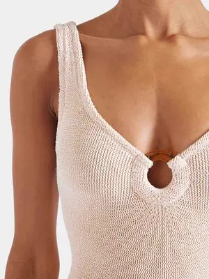 Hunza G Celine One Piece Swimsuit - Blush