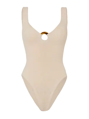 Hunza G Celine One Piece Swimsuit - Blush
