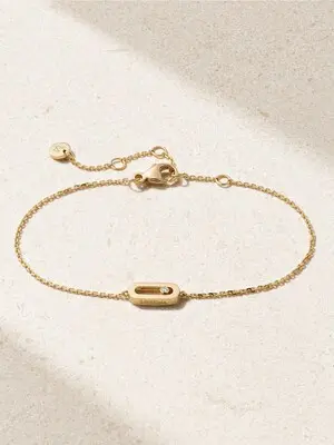 Messika Move Uno 18-karat Diamond Bracelet - Gold