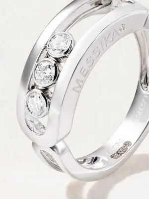 Messika Move Classique Diamond Ring - Silver