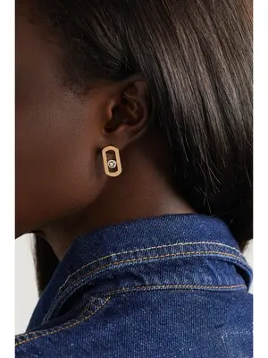 Messika Move Citizen 18-karat Diamond Earrings