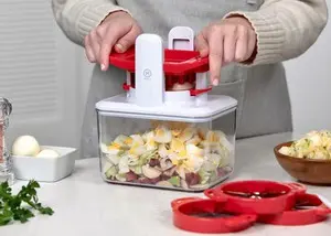 HENNING LEE 4-in-1 Fresh Prep Fruit And Veggie Slicer