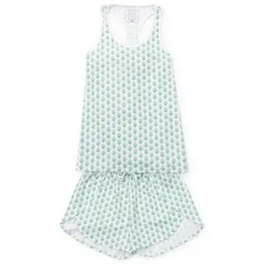 LILA AND HAYES Alyssa Pajama Short Set Primrose Proper