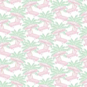 LILA AND HAYES Katie Nightgown - Poolside Palms