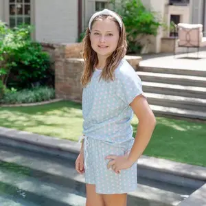 LILA AND HAYES Riley Pajama Short Set - Seaside Starfish