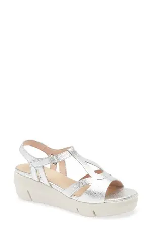 WONDERS Blanca Platform Wedge Sandal - Max Plata