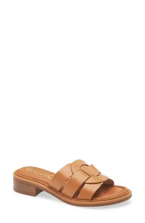 WONDERS Leather Slide Sandal - Iseo Cuero